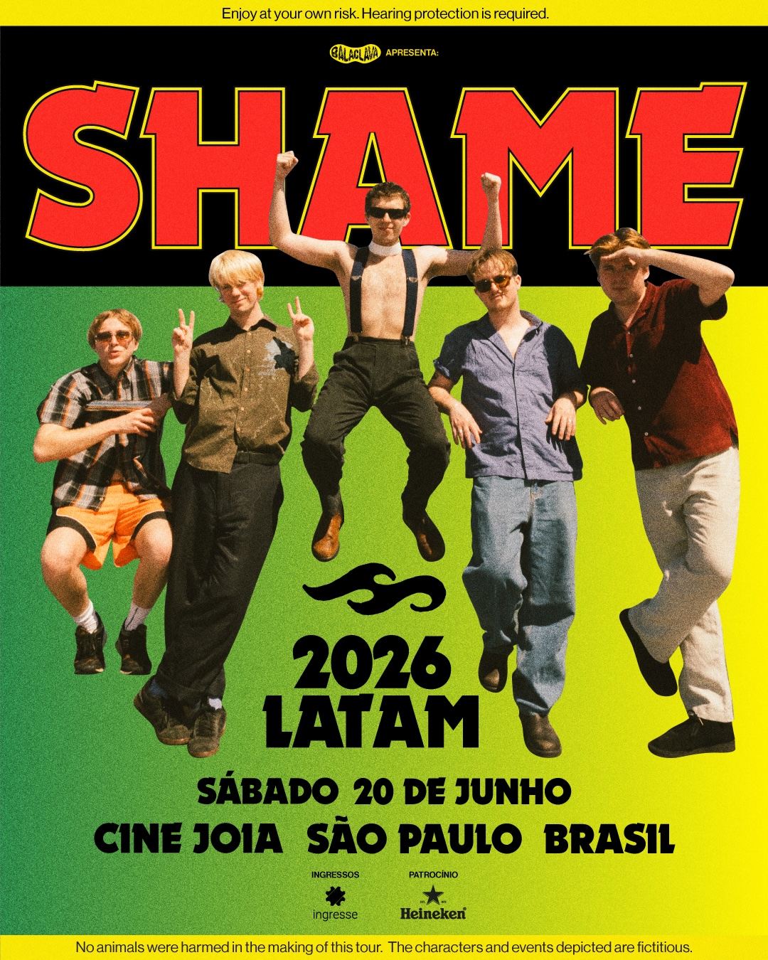 Balaclava anuncia show do Shame em junho, em São Paulo | Moodgate